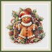 Gingerbread 2 Cross Stitch Pattern: Christmas Home Decor (PDF Pattern ...
