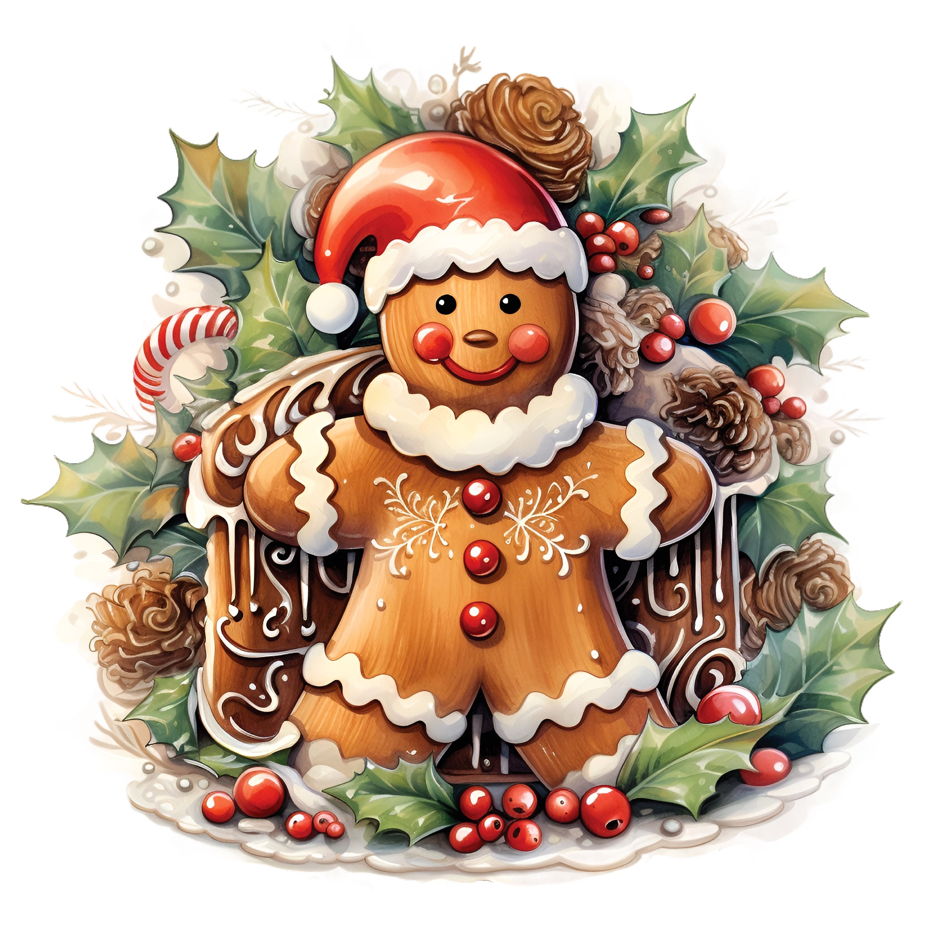 Gingerbread 2. Cross Stitch Pattern Counted Cross Stitch - Etsy