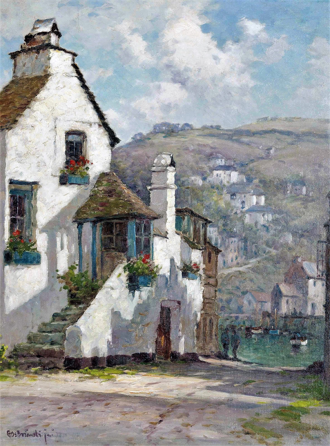 Polperro, Cornwall Cross Stitch Pattern Counted Cross Stitch Hand ...