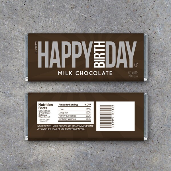 Hershey Bar Wrapper - Etsy