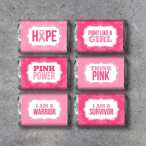 Breast Cancer Awareness Stickers - Etsy
