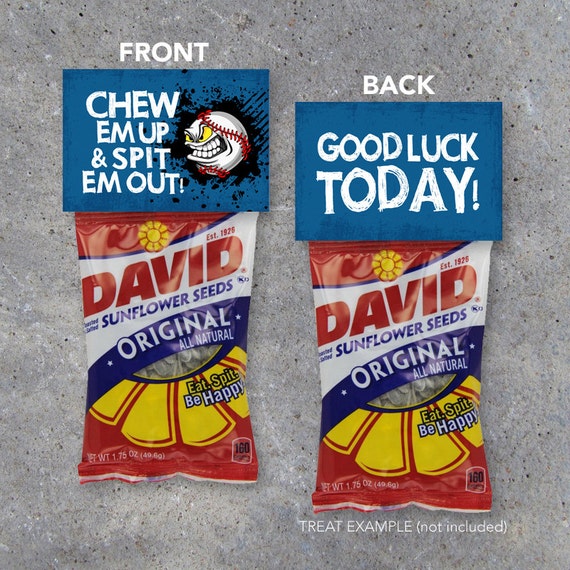 Baseball Treat Toppers – Printable Sports Tags for Baseball Locker ...