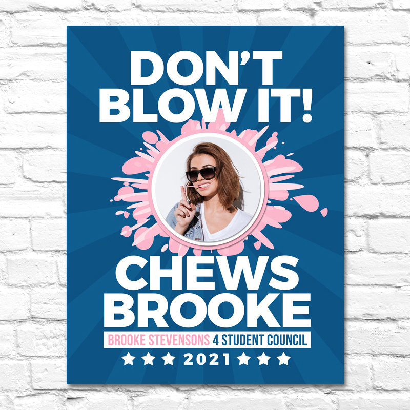 Cute Vote For Me Posters