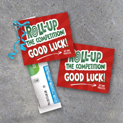 Good Luck Printable Tag Fruit Roll Tag Conference State - Etsy