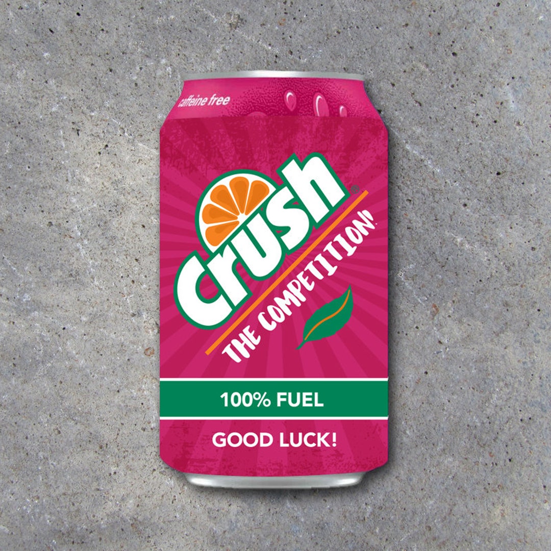 Good Luck Pop Can Wraps Printable Sports Labels to Fit - Etsy