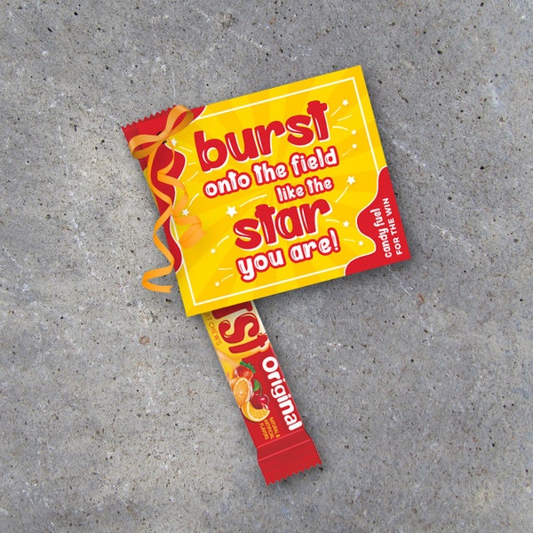 Starburst Labels - Etsy