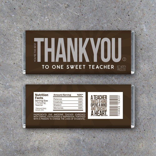 You Deserve Chocolate Printable Candy Bar Wrappers - Etsy