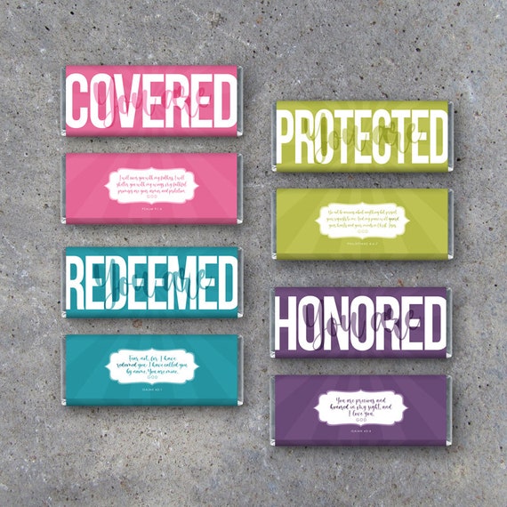 You Are Beloved Candy Bar Wrapper Collection 3 – Printable Instant ...