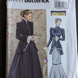 Butterick B4954 Sewing Pattern Making History Early 20th Century ...
