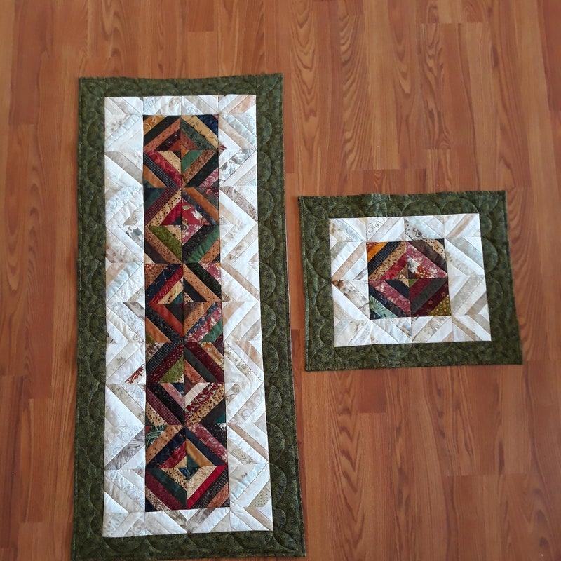 String Pieced Quilt - Etsy