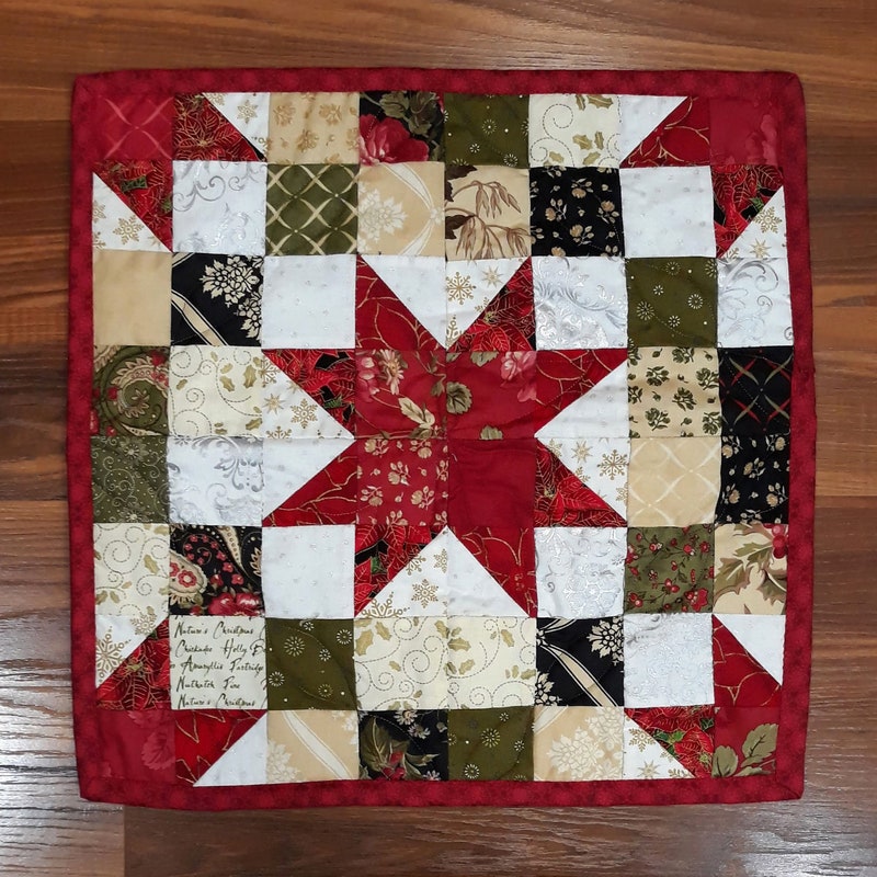 Quilted Table Topper - Etsy