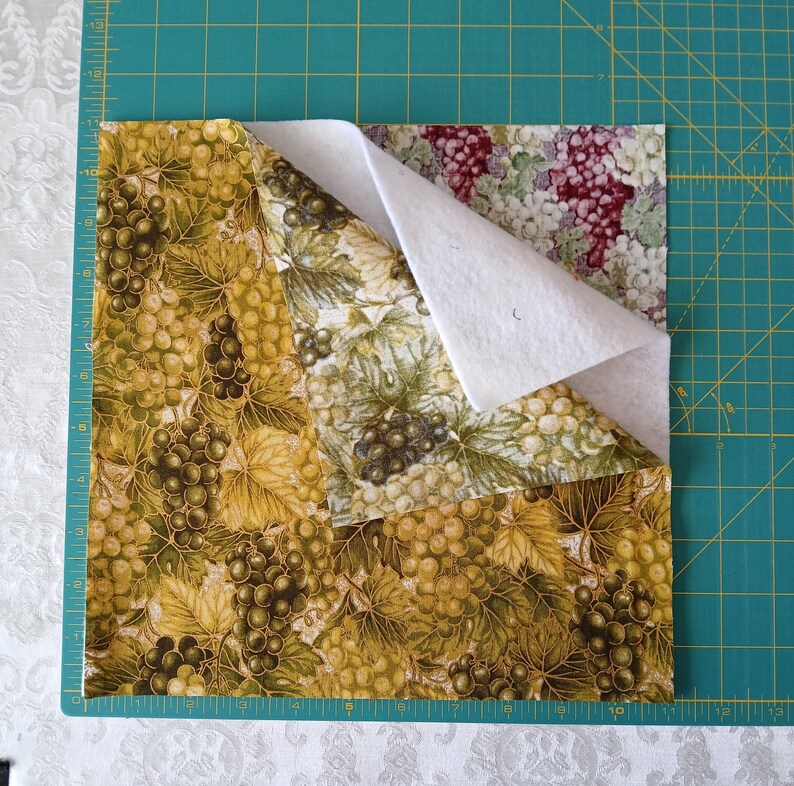 Napkin Holder Pattern -- Quilted Fabric Box Pattern - Etsy
