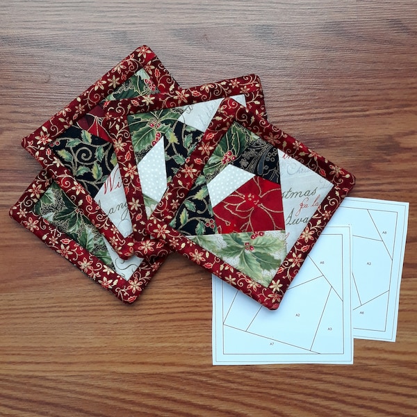 Quilt Coasters - Etsy
