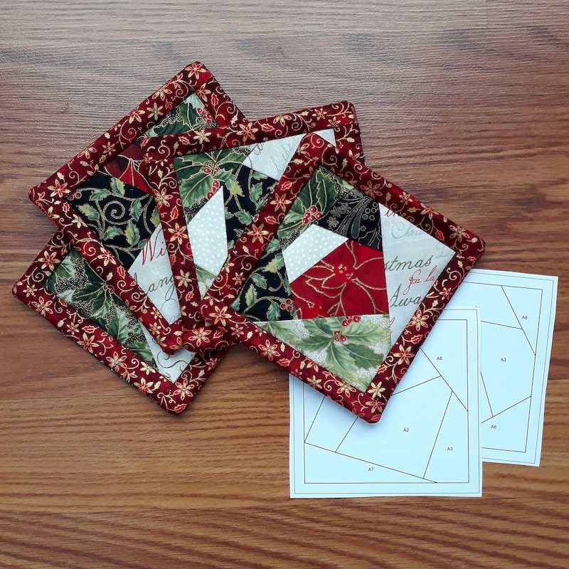 Crazy Quilted Pattern - Etsy