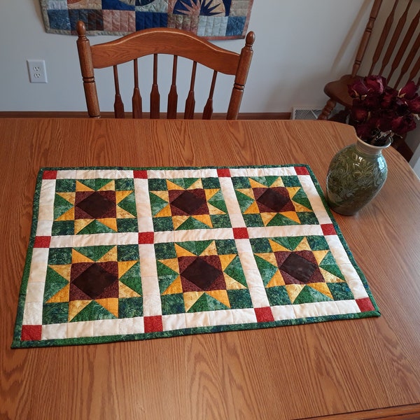 Quilted Table Runner Patterns - Etsy
