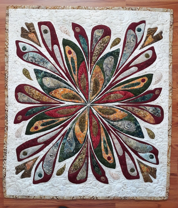Batik Art Quilt Patterns 9 Banyan Batik Fat Quarters Make A Superb