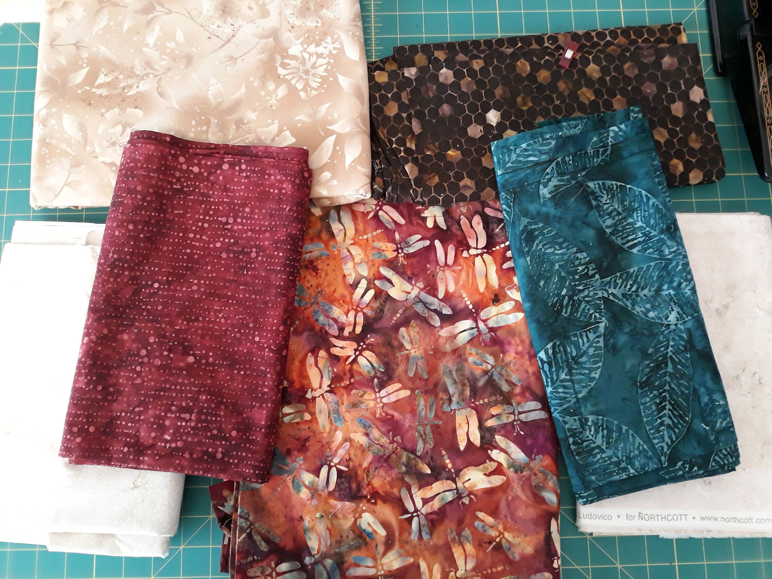 Dragonfly Square Dance - Quilt PDF Pattern, Pieced Churn Dash Blocks ...