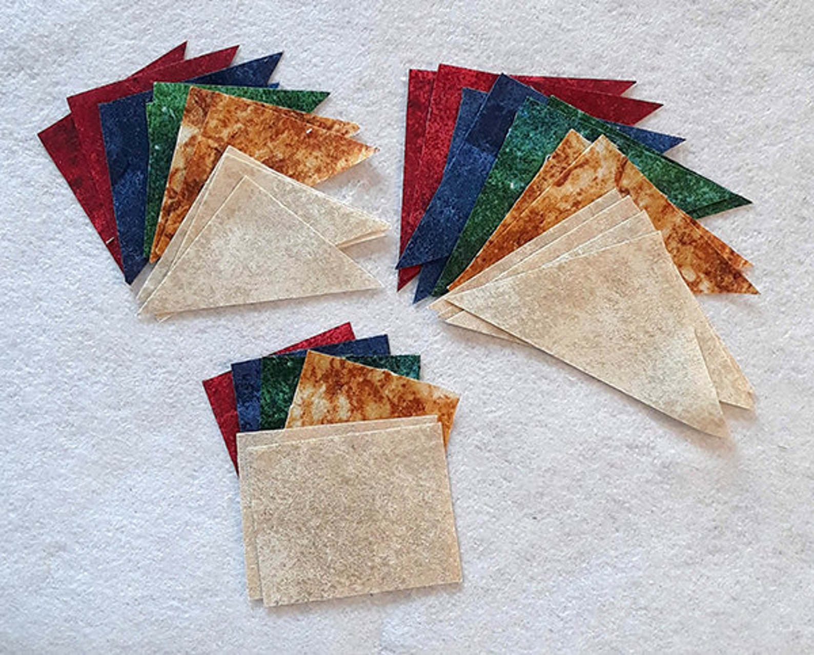 Card Trick Mug Rug - Quilted Mug Rug PDF Pattern, Pieced Card Trick ...