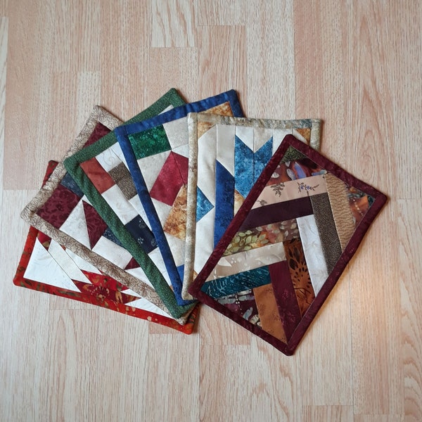 Quilted Mug Rug Patterns - Etsy