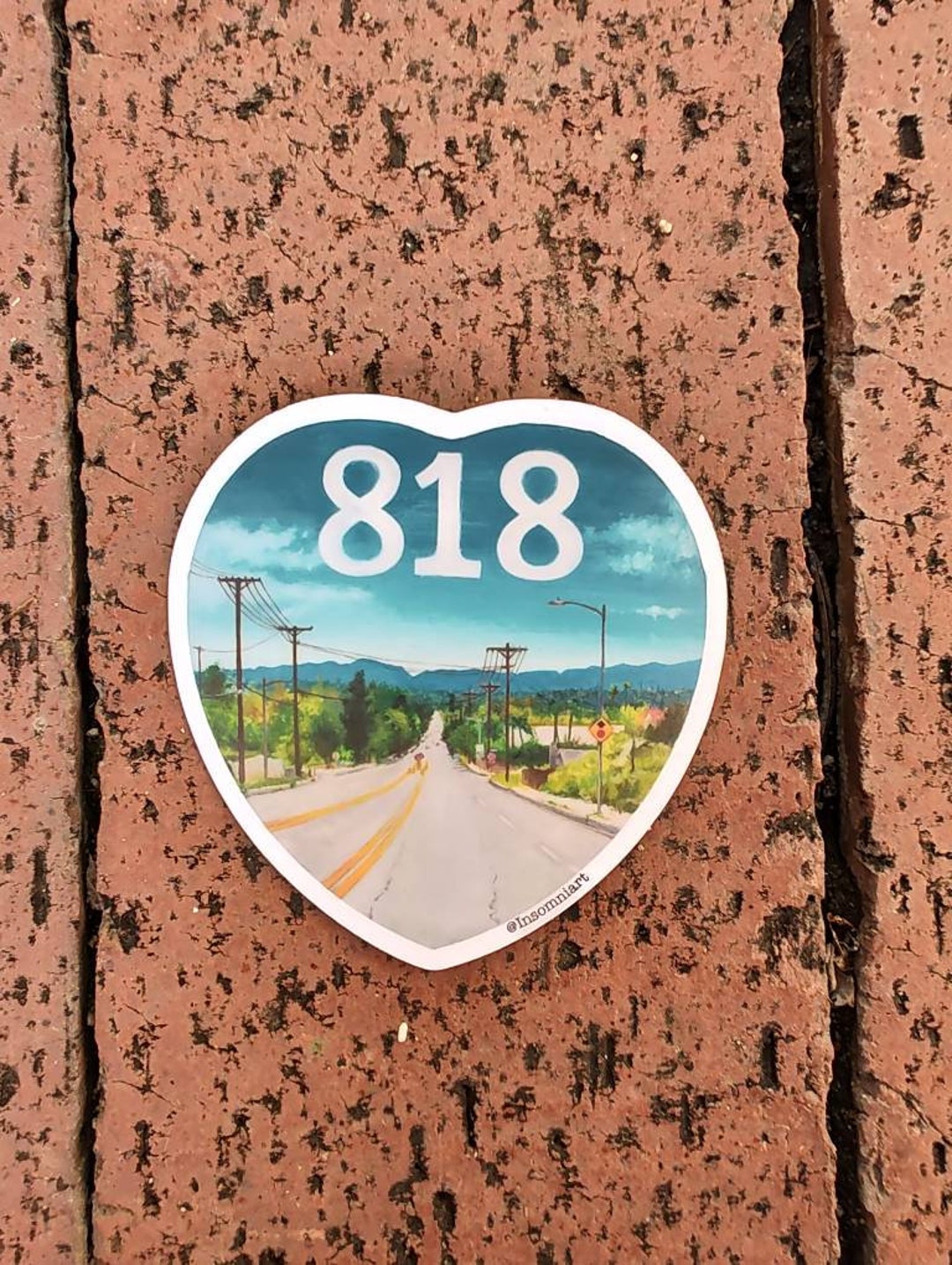 818 Valley Sticker - Etsy
