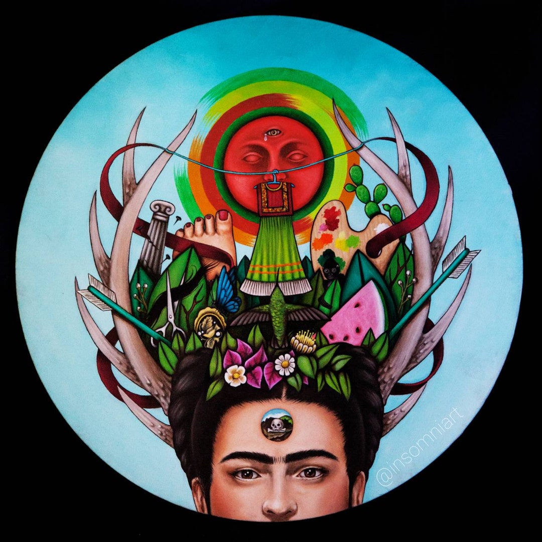 Ojos De Frida" Print - Etsy