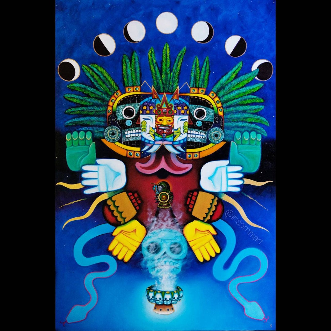 Coatlicue Mother of Gods" Print - Etsy