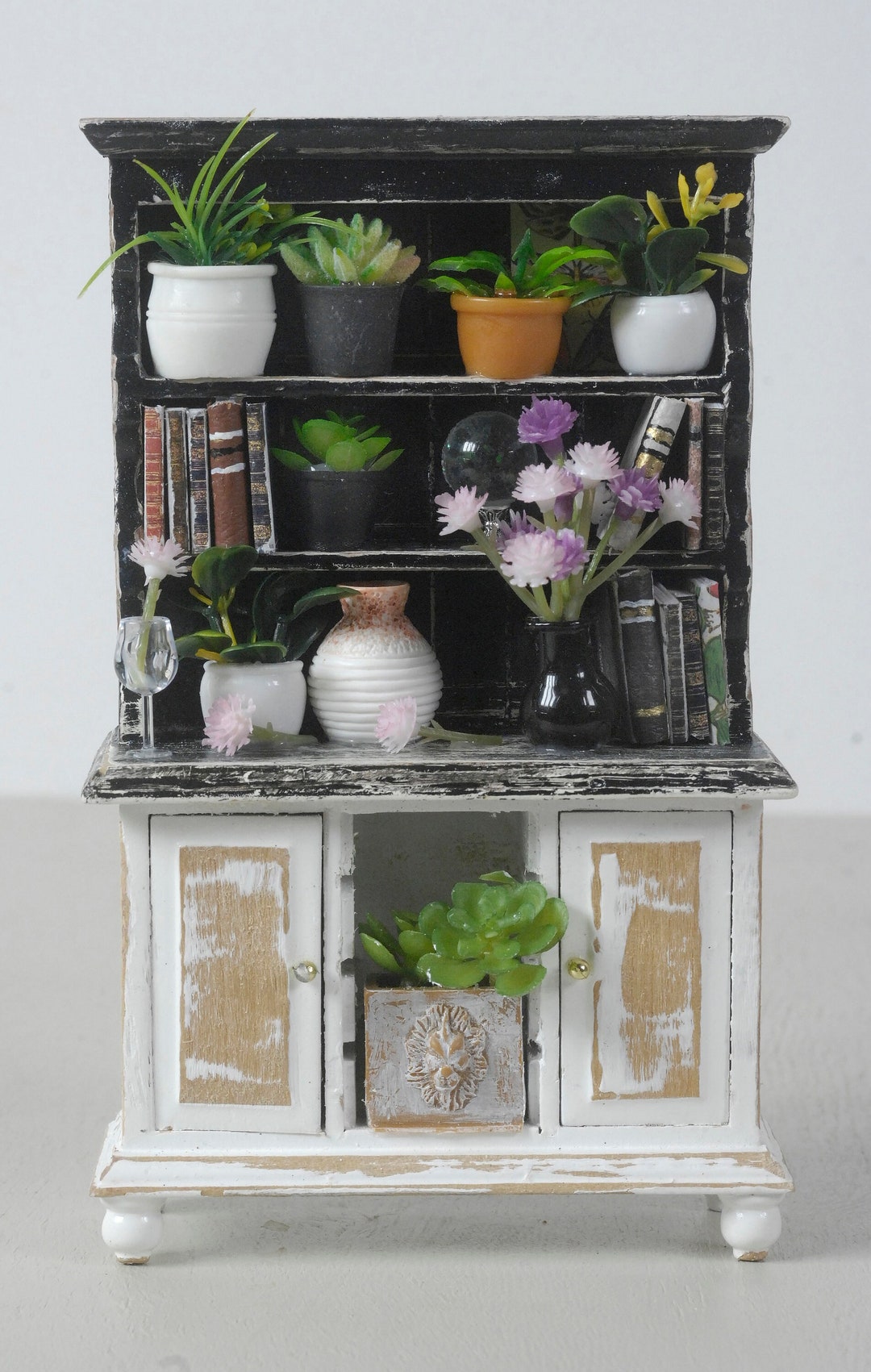 Fairy Hutch Magic Cottagecore Handmade/ Bookcase 1:12 Miniature ...