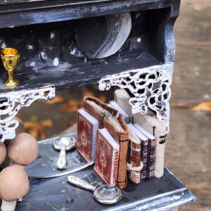 Dollhouse Fairy Garden Hutch / Bookcase 1:12 Miniature Ooak Altar #43 Elizabeth Mukerji - Etsy