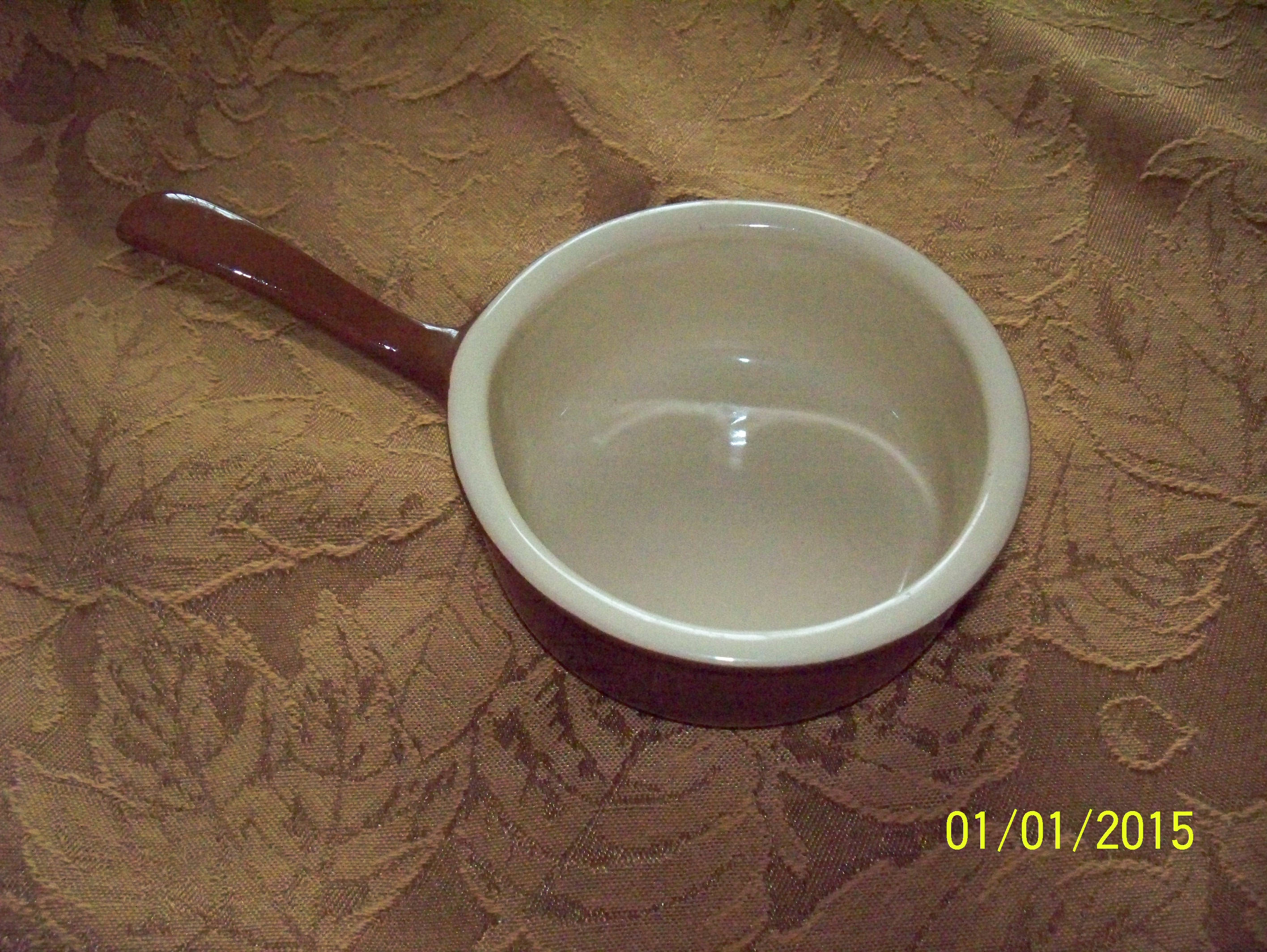 Vintage Shenango Pottery Mini Handled Soup Bowl - Etsy