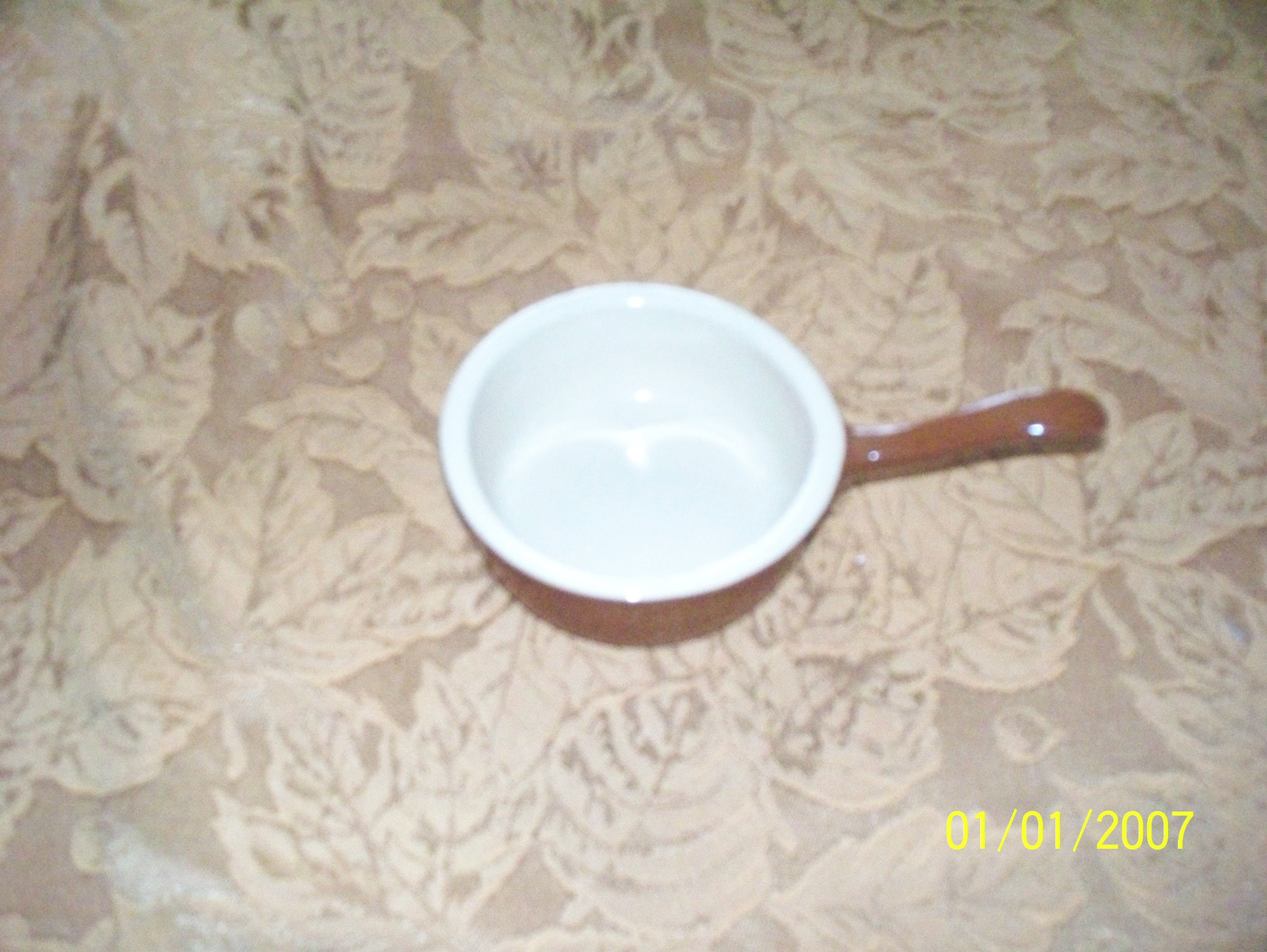 Vintage Shenango Pottery Mini Handled Soup Bowl - Etsy