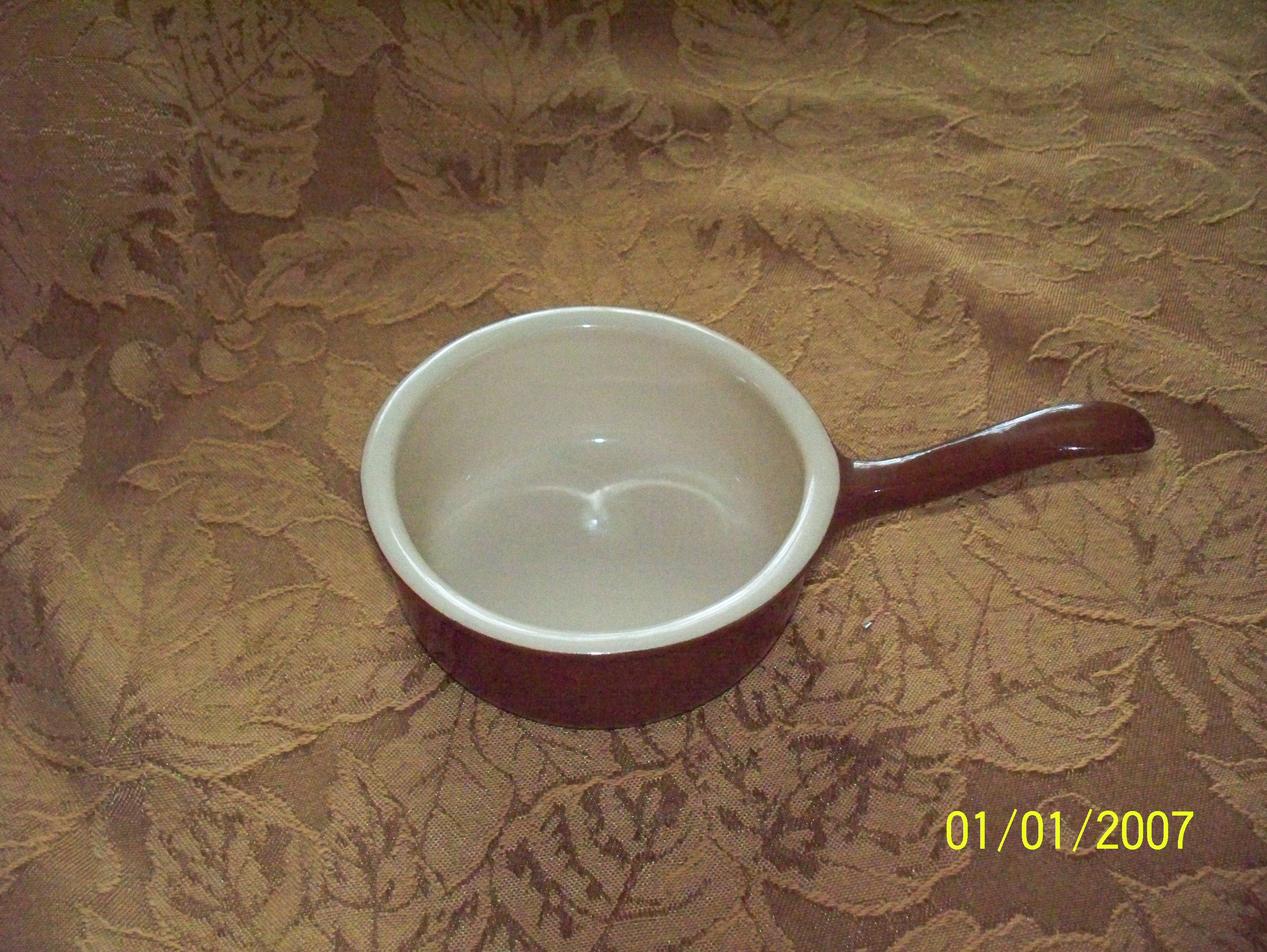 Vintage Shenango Pottery Mini Handled Soup Bowl - Etsy