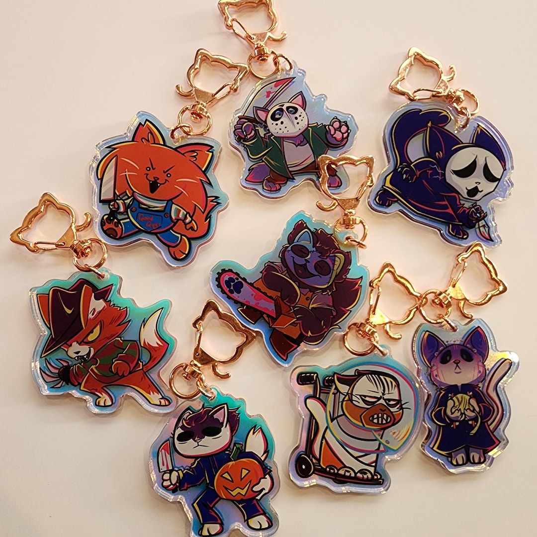 Slasher Cat Charms - Etsy