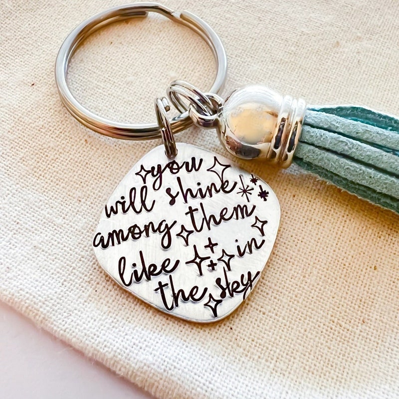 Bible Verse Keychain - Etsy