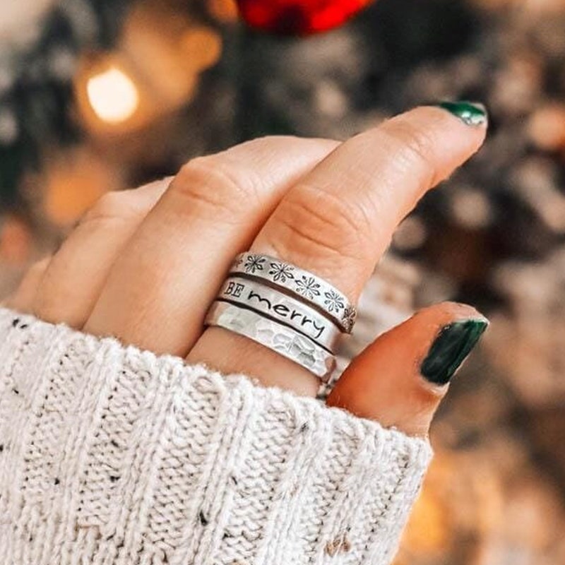 Christmas Ring - Etsy