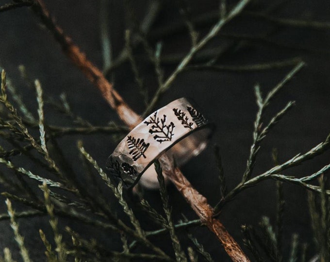 Nature Rings, Silver Rings for Women, Unique Valentine's Day Gifts ...