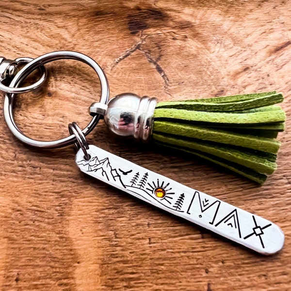 Nature Keychain - Etsy