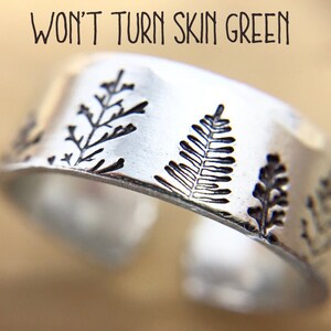 Nature Rings, Silver Rings for Women, Unique Christmas Gifts, Forest ...