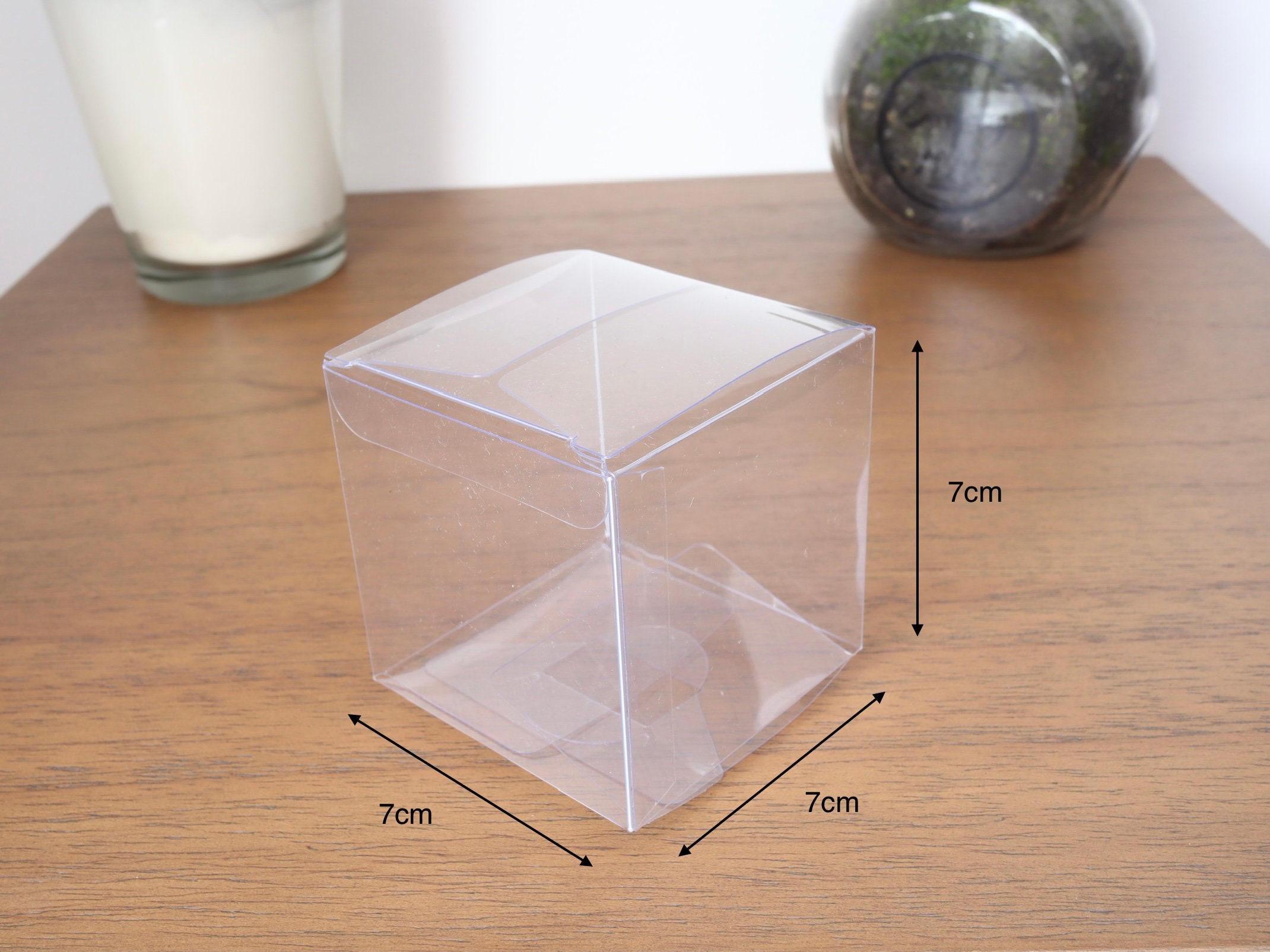 50x Clear PVC Box Transparent Lolly/jewellery/cake Box - Etsy Australia