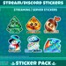 Twitch Stickers, Kick Stickers, Stream Stickers, Youtube Overlays ...