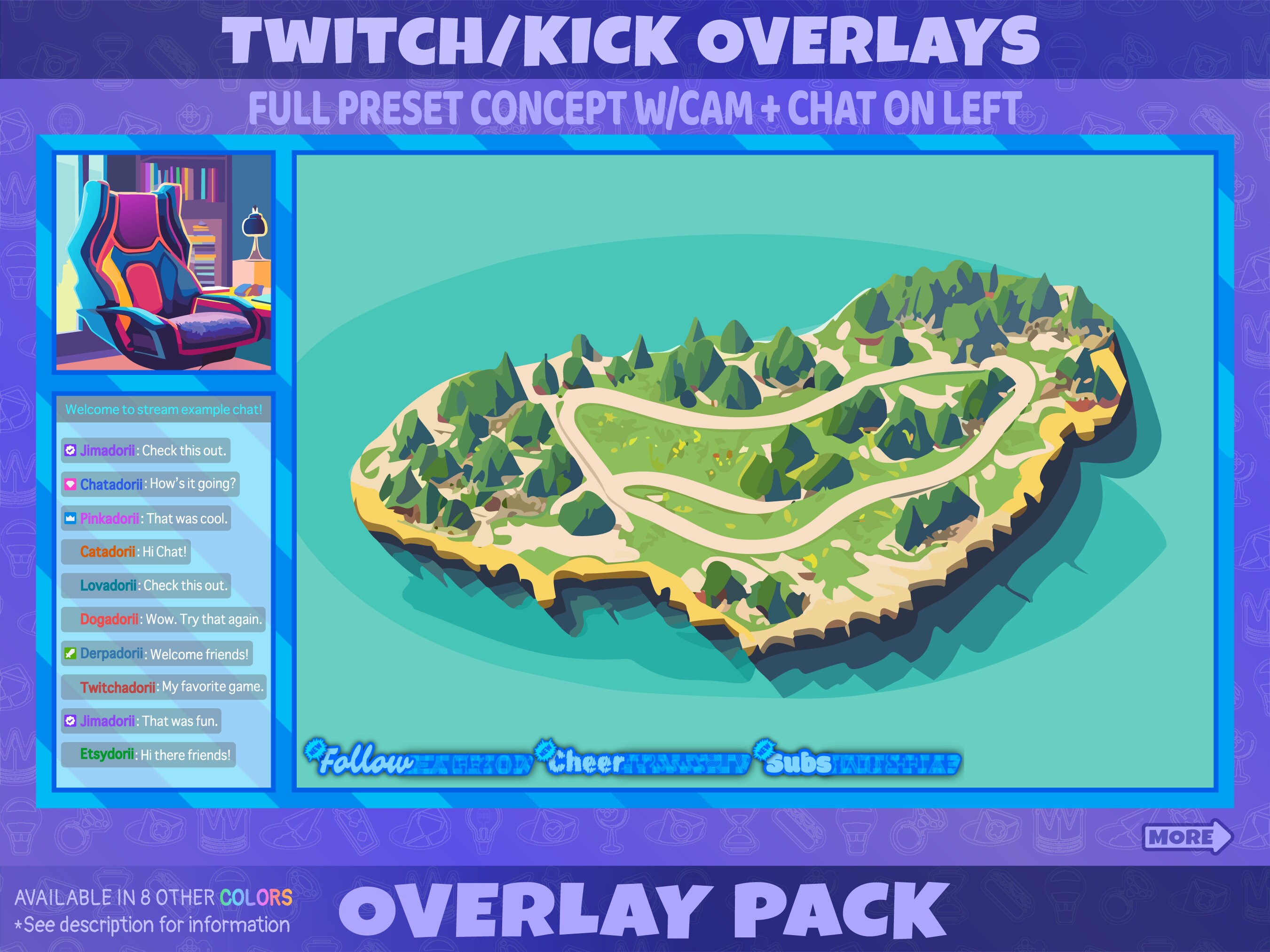 Twitch Overlays, Kick Overlays, Twitch Screens, Stream Overlays, Twitch ...