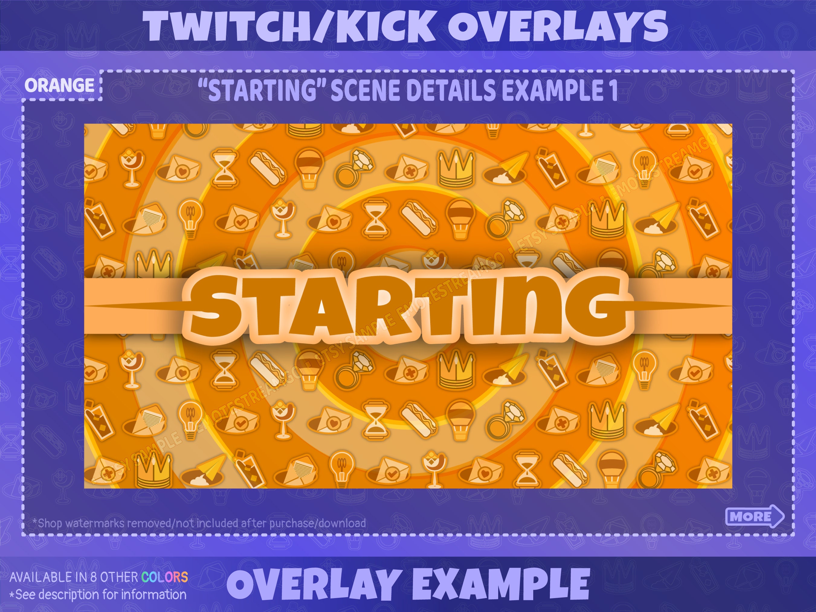 Twitch Overlay, Youtube Overlays, Kick Overlay, Twitch Screen, Stream ...