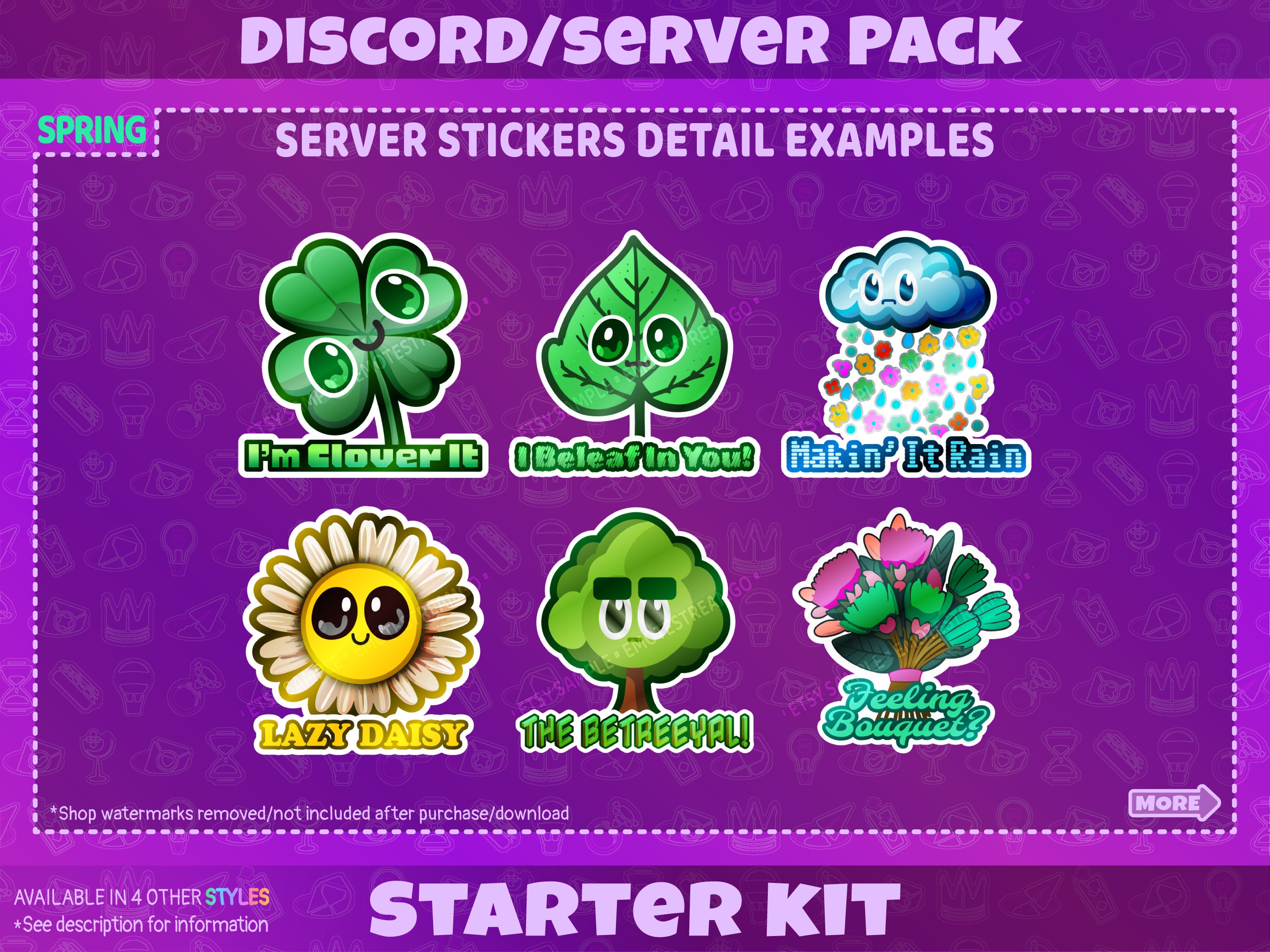 Discord Graphics Discord Banner Discord Stickers Discord Art Discord Bundle Discord Bundle