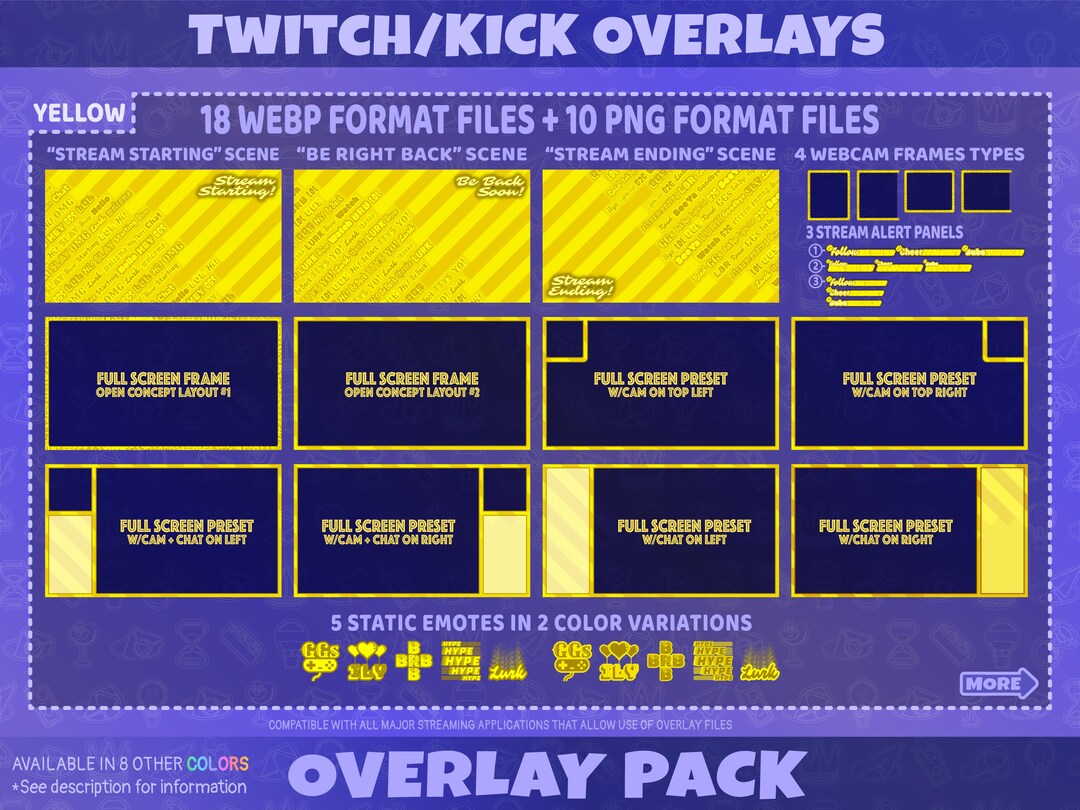 Twitch Overlays, Kick Overlays, Twitch Screens, Stream Overlays, Twitch ...
