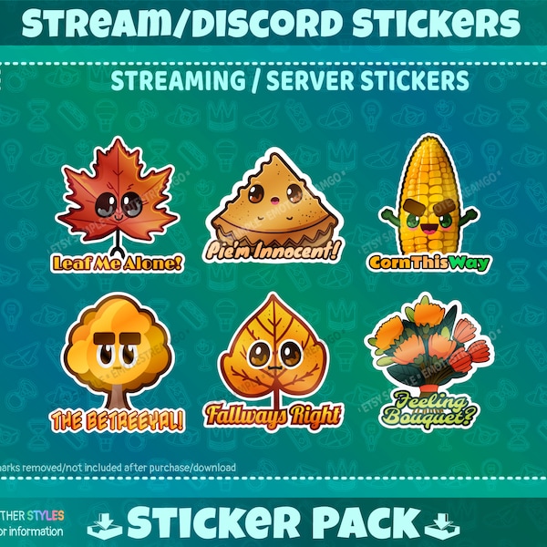 Twitch Stickers, Kick Stickers, Stream Stickers, Youtube Overlays ...