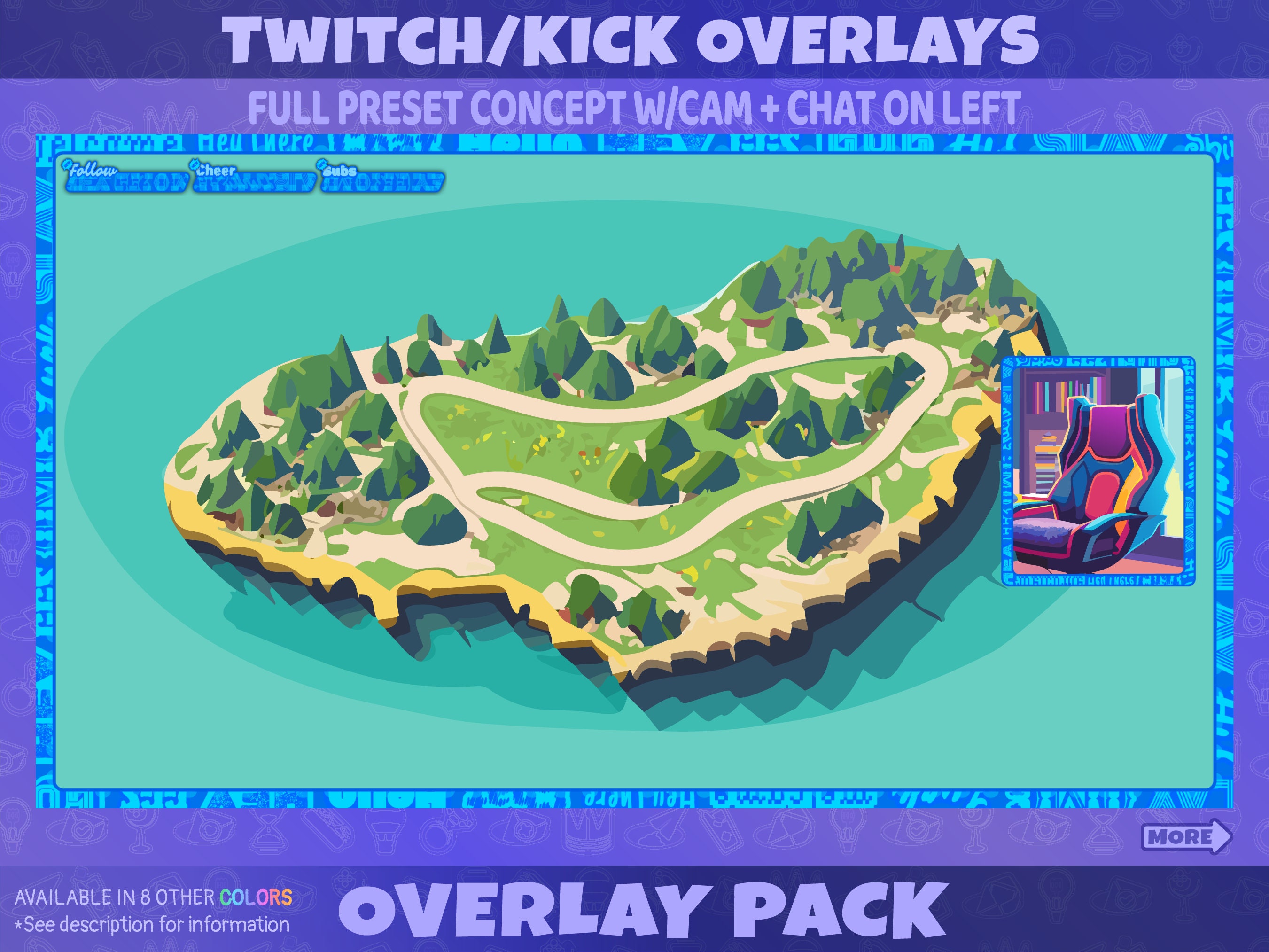 Twitch Overlays, Kick Overlays, Twitch Screens, Stream Overlays, Twitch ...