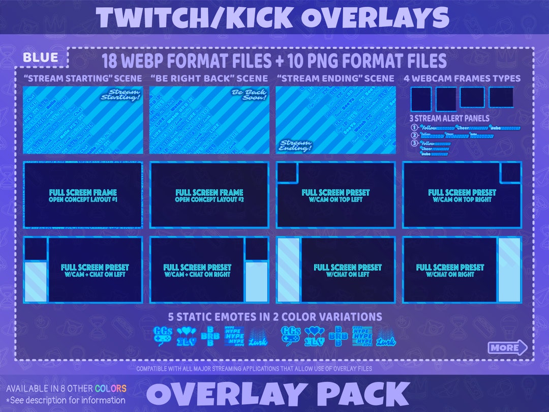 Twitch Overlays, Kick Overlays, Twitch Screens, Stream Overlays, Twitch ...