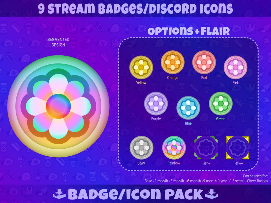 Twitch Badge, Youtube Badges, Kick Badge, Discord Bundle, Discord ...
