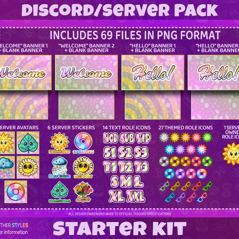 Pink Discord Server Banner - Etsy