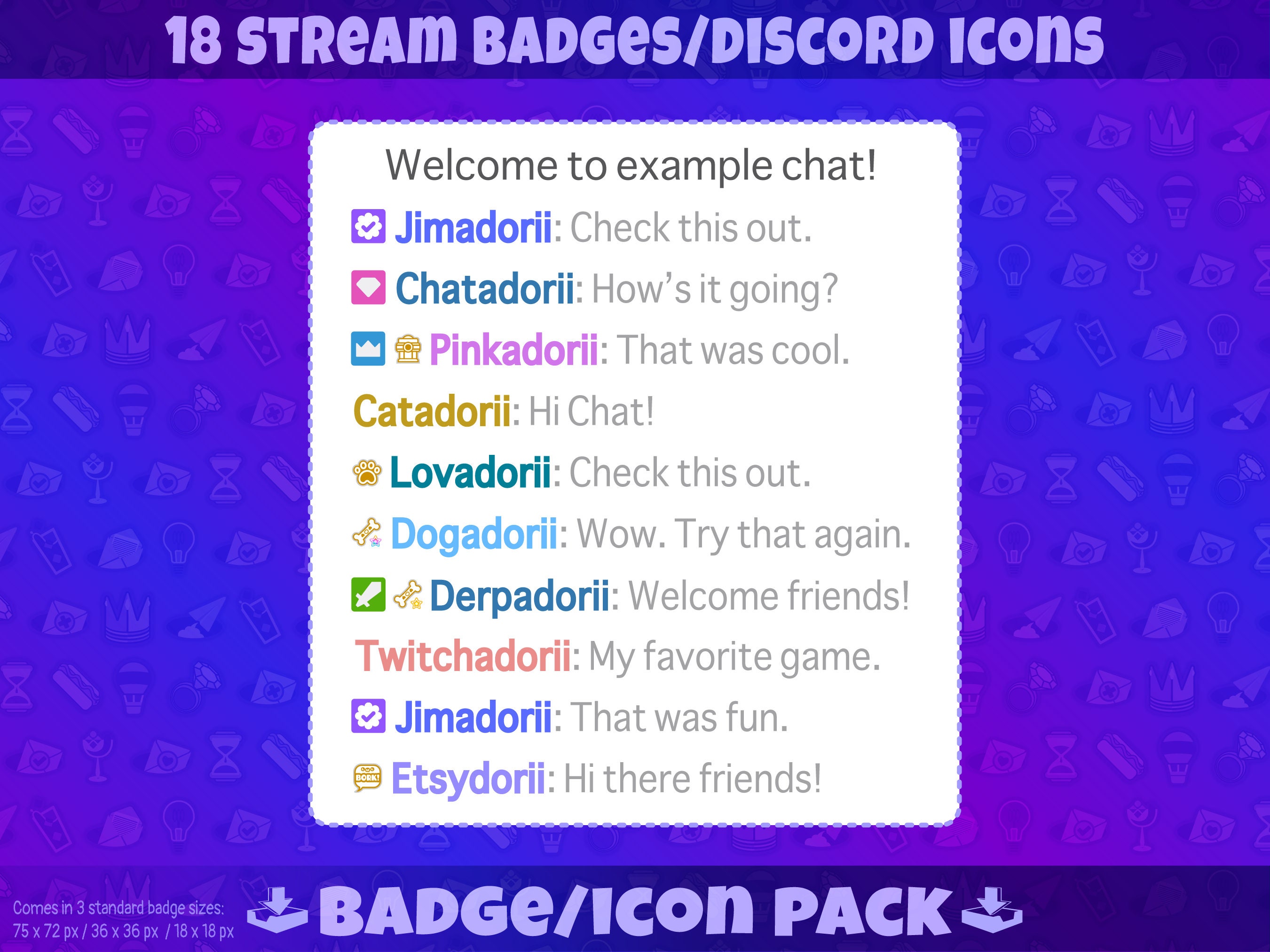 Dog-themed Badges Youtube Streamer Badges Discord Role Icons Twitch ...