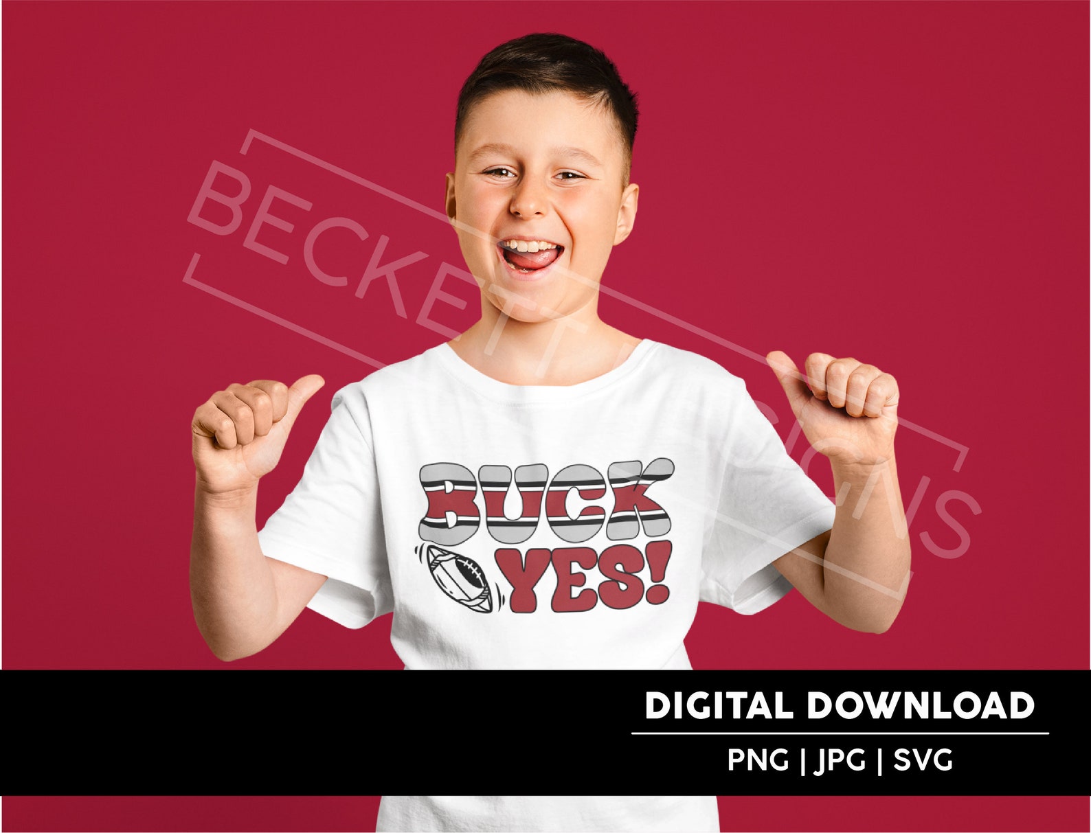 Buck Yes Buckeyes SVG: Ohio State Cut File (digital Download) - Etsy